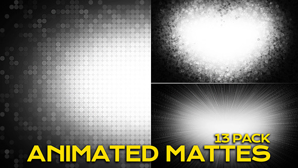 Animated Mattes - 13 Pack by firextreme | VideoHive